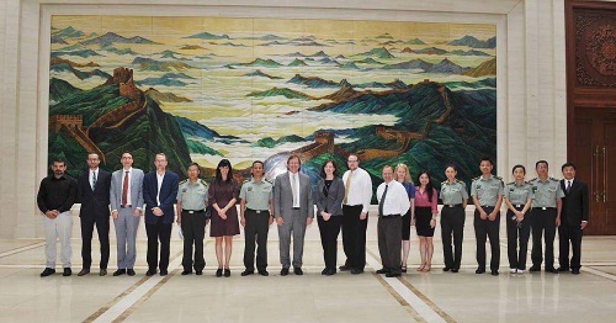Robert Pape Speaks with Fellow Academics at the PLA Academy of Military ...